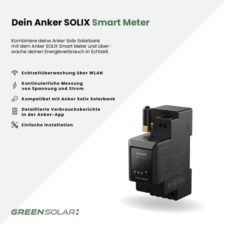 Anker SOLIX Smart Meter - Greensolar GmbH